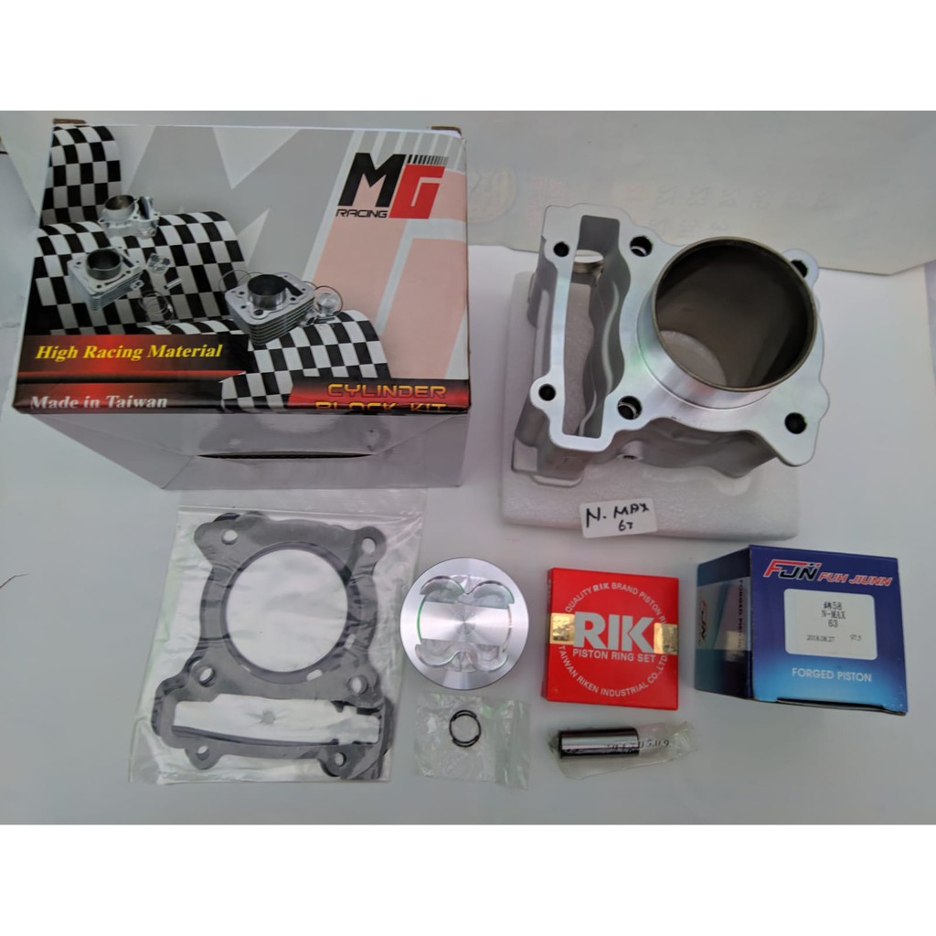 Jual Cylinder Blok Block Seher Nmax N Max Aerox Bore Up Boreup 62 63 65 Ceramic | Shopee Indonesia