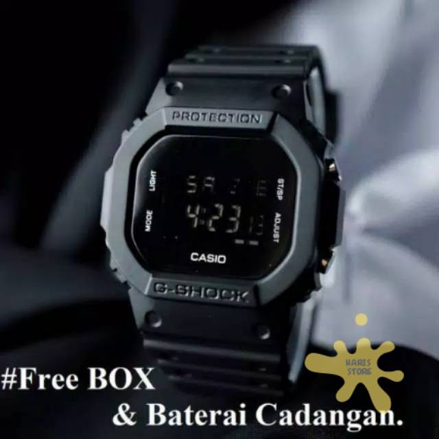 Jual JAM TANGAN SPORTY CASIO G-SHOCK GLS5600 BLACK | Shopee Indonesia