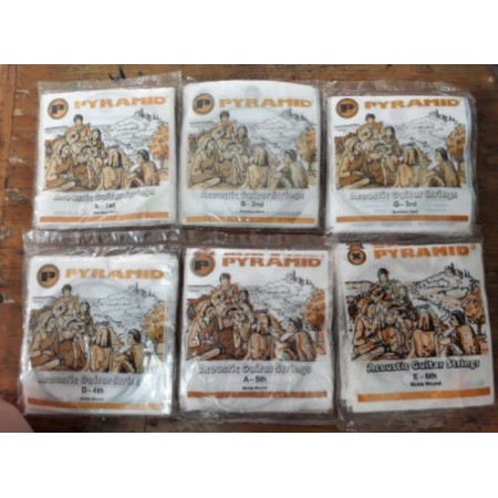 Jual Pyramid Senar Gitar / Tali Gitar Akustik MURAH (Harga Perlusin ...
