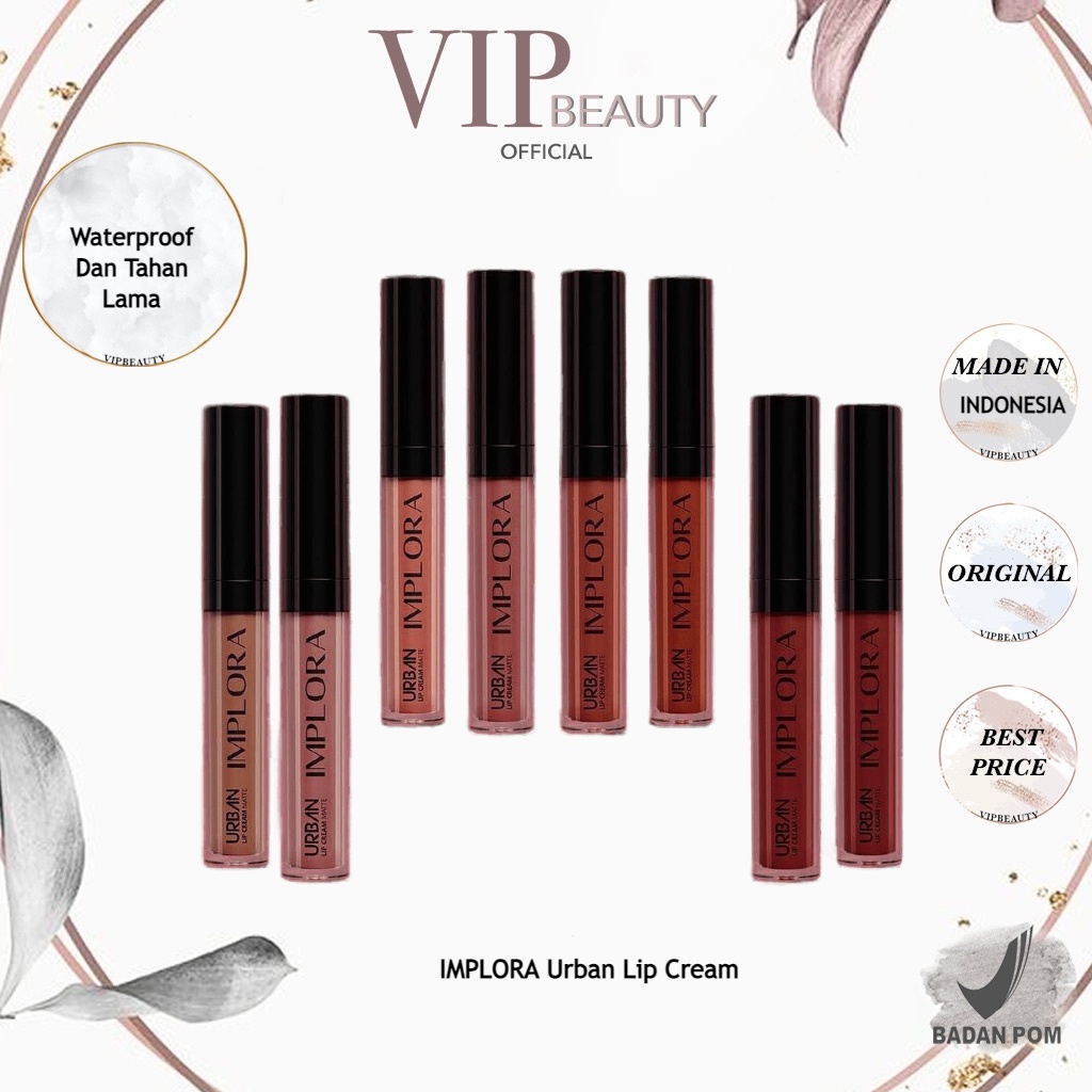 Jual IMPLORA Urban Lip Cream Matte x Relaxa | Shopee Indonesia