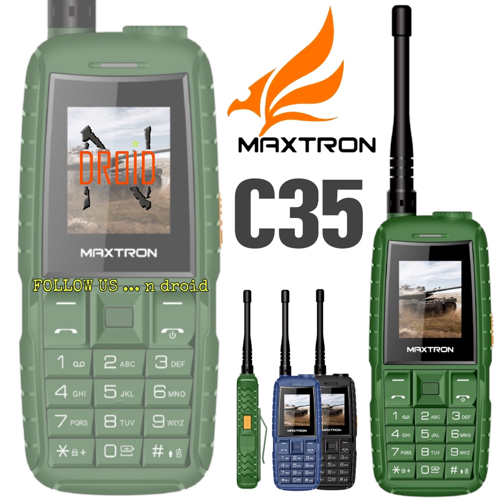 Jual MAXTRON C35 - HP Antena - HP Outdoor - HP Powerbank - HP MAXTRON ...