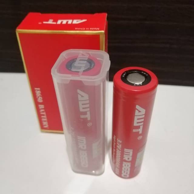 Jual baterai / battery 18650 AWT 3000MAH 3400mah 3500mah 40A | Shopee ...