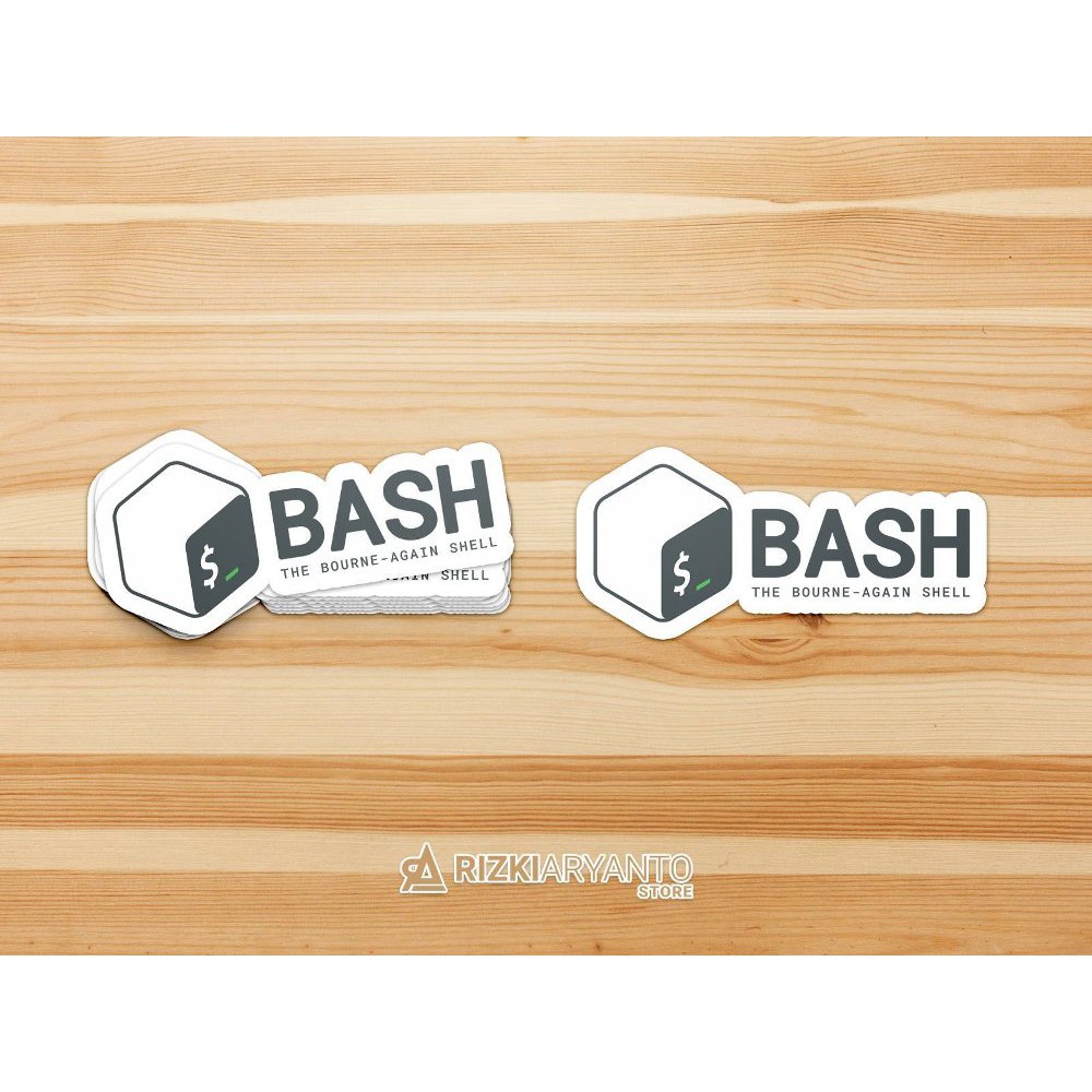 Jual Sticker - Stiker Logo BASH untuk PC Laptop HP dll | Shopee Indonesia
