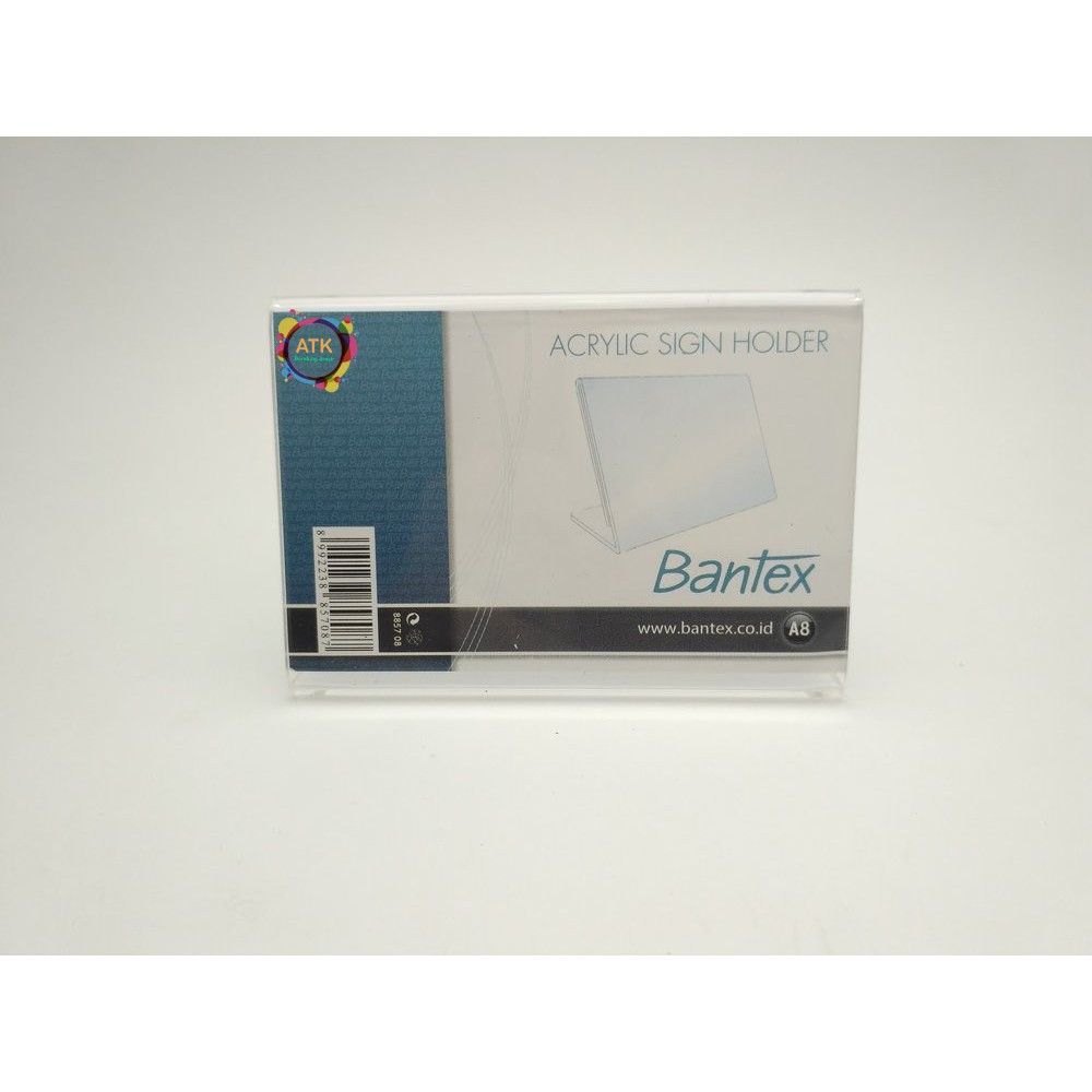 Jual BANTEX 8857.08 NAME PLATE A8 PAPAN NAMA MEJA | Shopee Indonesia