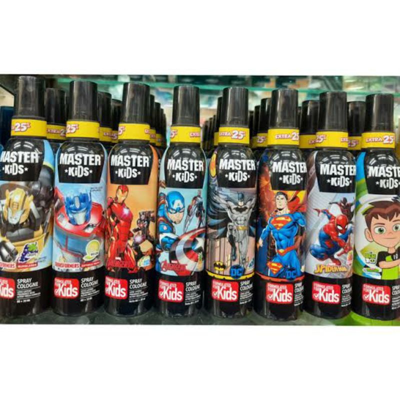 Jual (ORIGINAL) Master Kids Spray Cologne 100 Ml / Parfum Master Kids ...