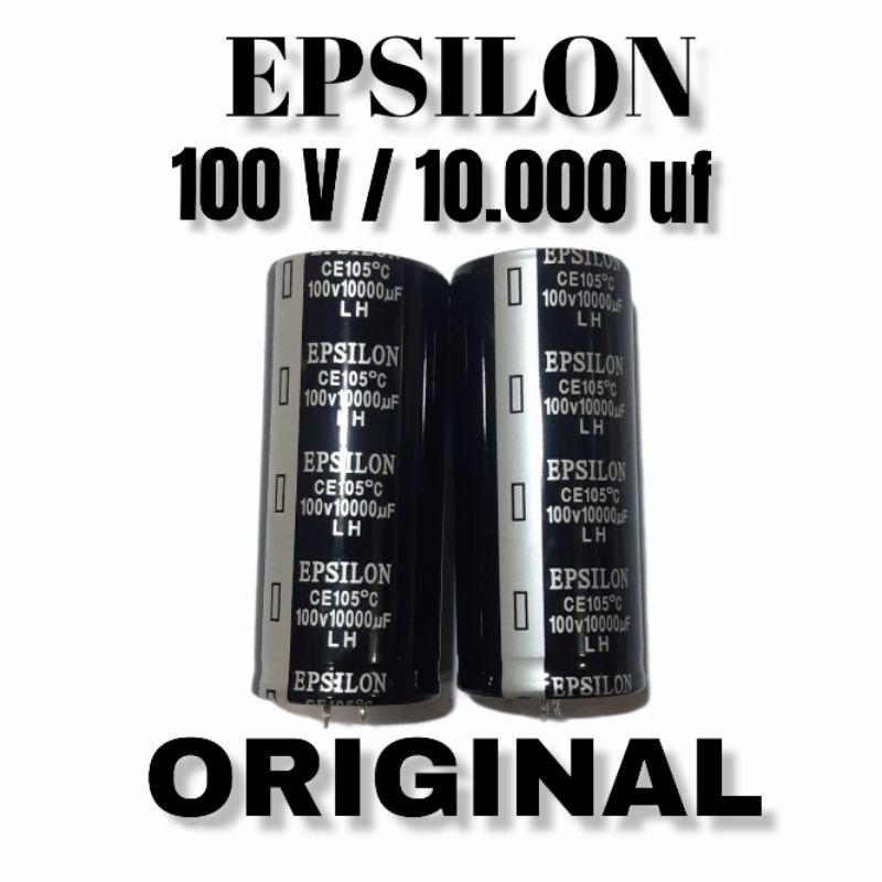 Jual Elco EPSILON 10000uf 100v Original isi full | Shopee Indonesia