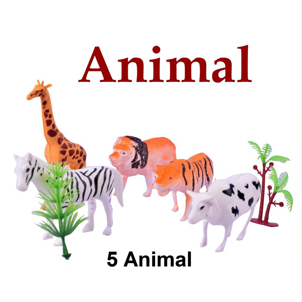 Jual Mainan edukatif ANIMAL PUZZLE 5PCS 088-8 | Shopee Indonesia