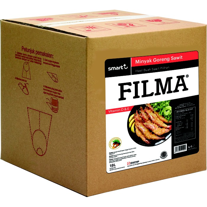 Jual FILMA 18 LITER MINYAK GORENG BIB TANPA JERIGEN | Shopee Indonesia