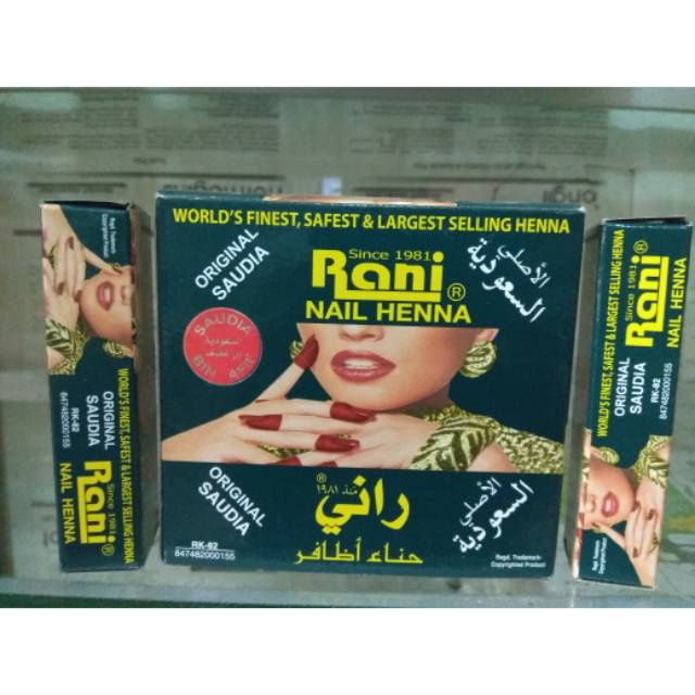 Jual HENNA -- Rani -- Original Saudia | Shopee Indonesia