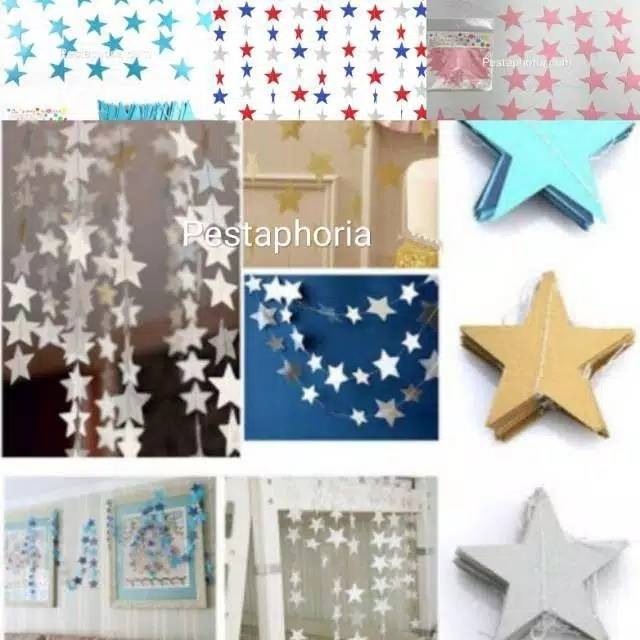 Jual Star Party Garland 4 meter | Shopee Indonesia