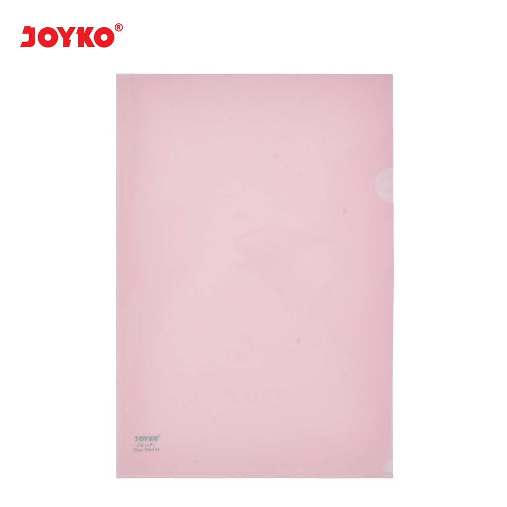 Jual Map L Plastik Bening Clear Sleeves Joyko CS-11-F4 Pastel Color ...
