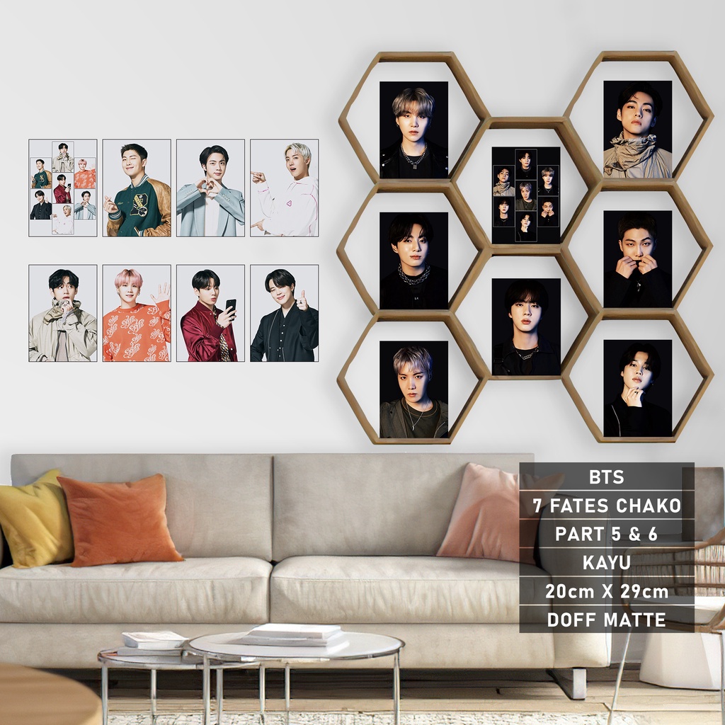 Jual POSTER BTS 7 FATES CHAKO P5 & P6 20CM X 29CM KAYU | Shopee Indonesia