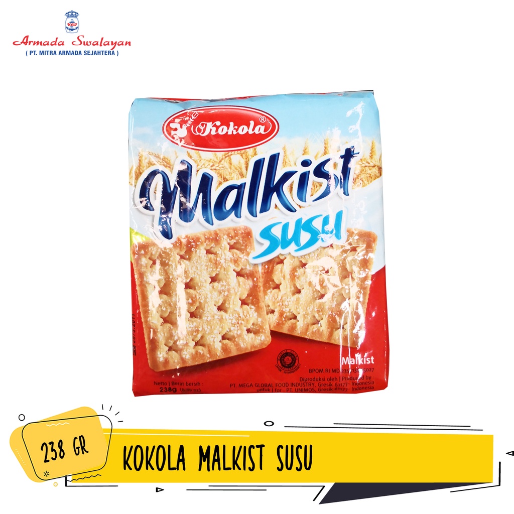 Jual Kokola Malkist Susu 238g | Shopee Indonesia