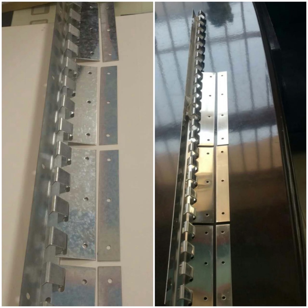 Product image 1 set Hanger + Bracket bahan Stainless Galvanis untuk ...