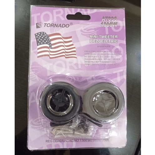 Jual Tweeter Mobil Tornado MINI TWEETER MOBIL PIEZOELECTRIC 100WATT ...