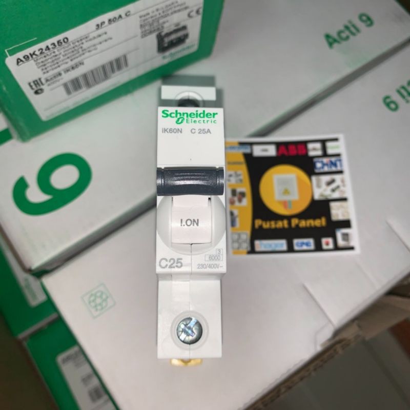 Jual MCB SCHNEIDER 6kA IK60N 1P 25A | Shopee Indonesia
