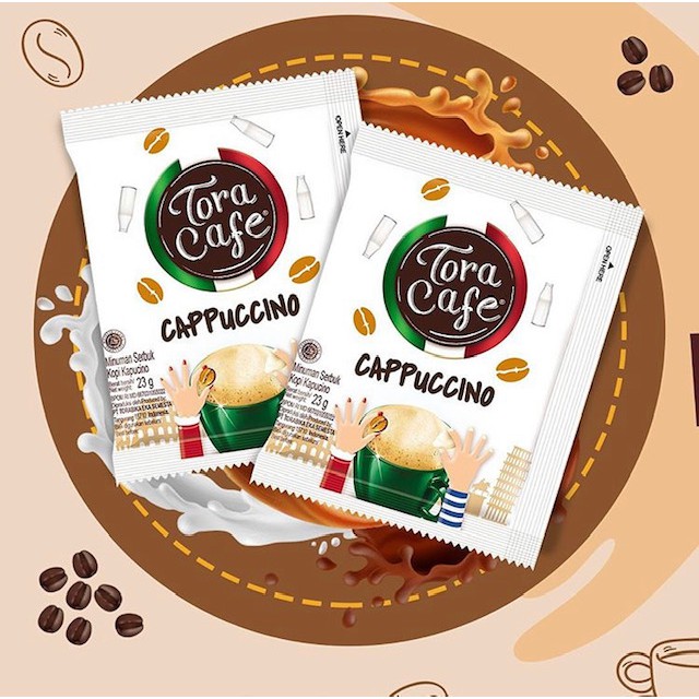 Jual Tora Cafe Cappuccino 23 GR ( Renceng ) | Shopee Indonesia