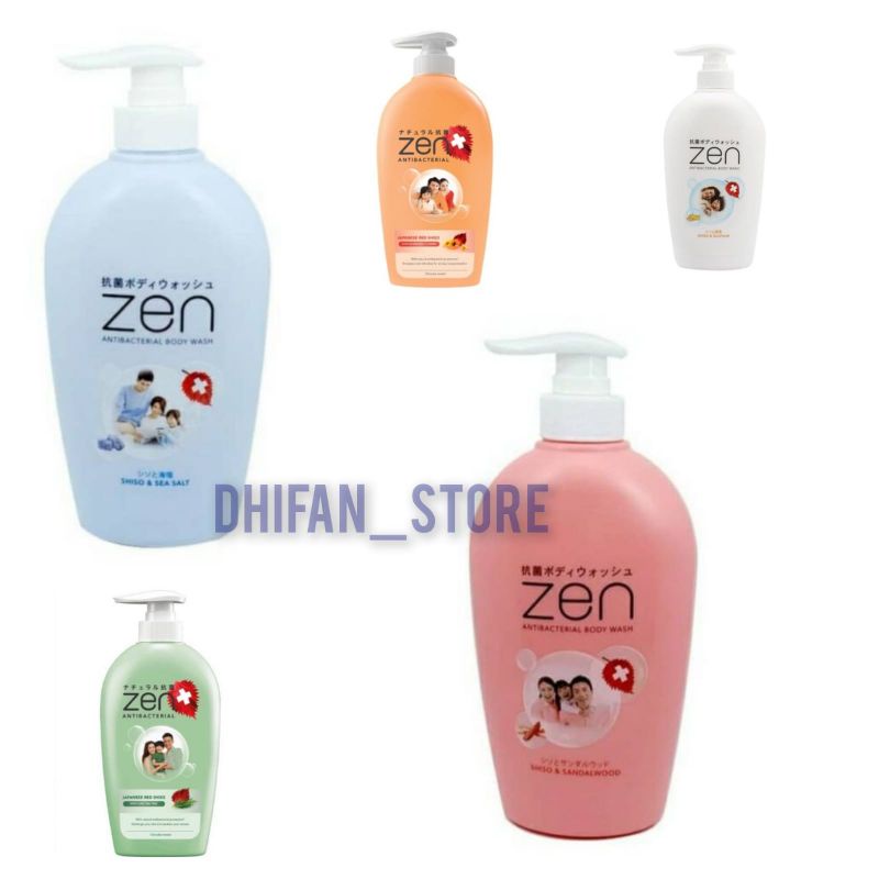 Jual ZEN BODYWASH BOTOL 500ML / 480ML / ZEN BODY WASH PUMP 500 ML / 480 ML | Shopee Indonesia