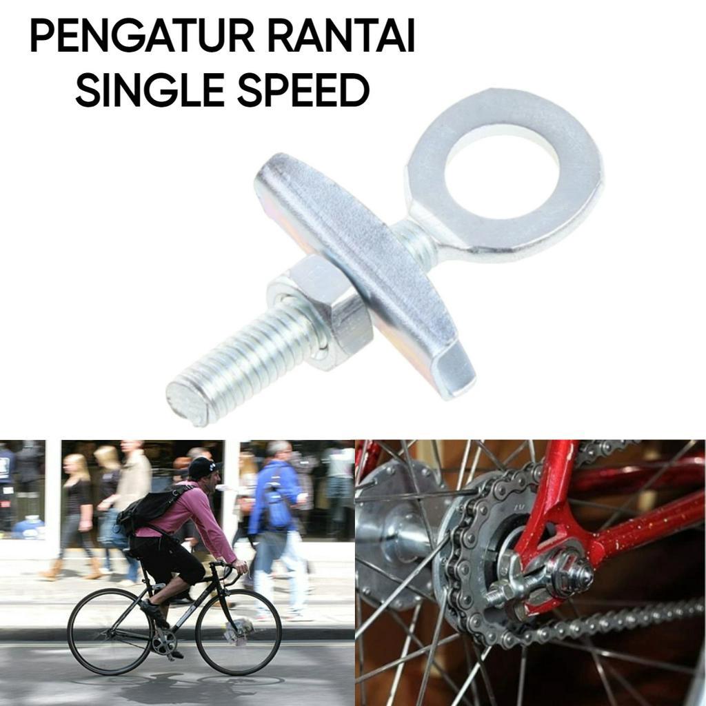 Jual Pengatur Rantai Single Speed Adjuster Pengunci Rantai Sepeda BMX ...