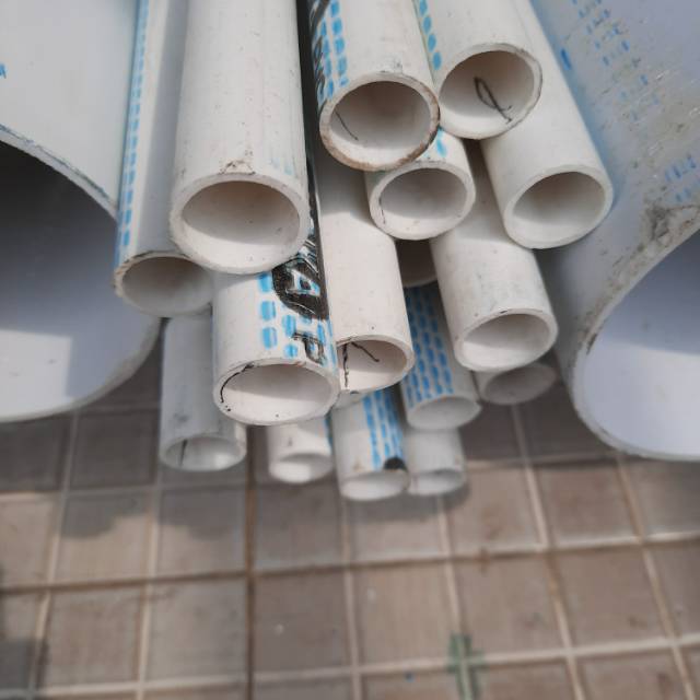 Jual pipa air pvc 1/2" inch AW RUCIKA 1 meter | paralon air | Shopee ...