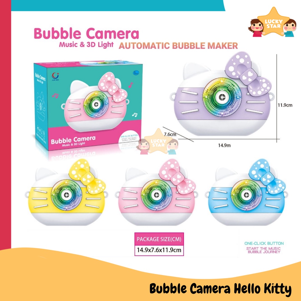Jual Bubble Camera Gelembung Kamera Busa Bubble Ada Lampu dan Musik ...