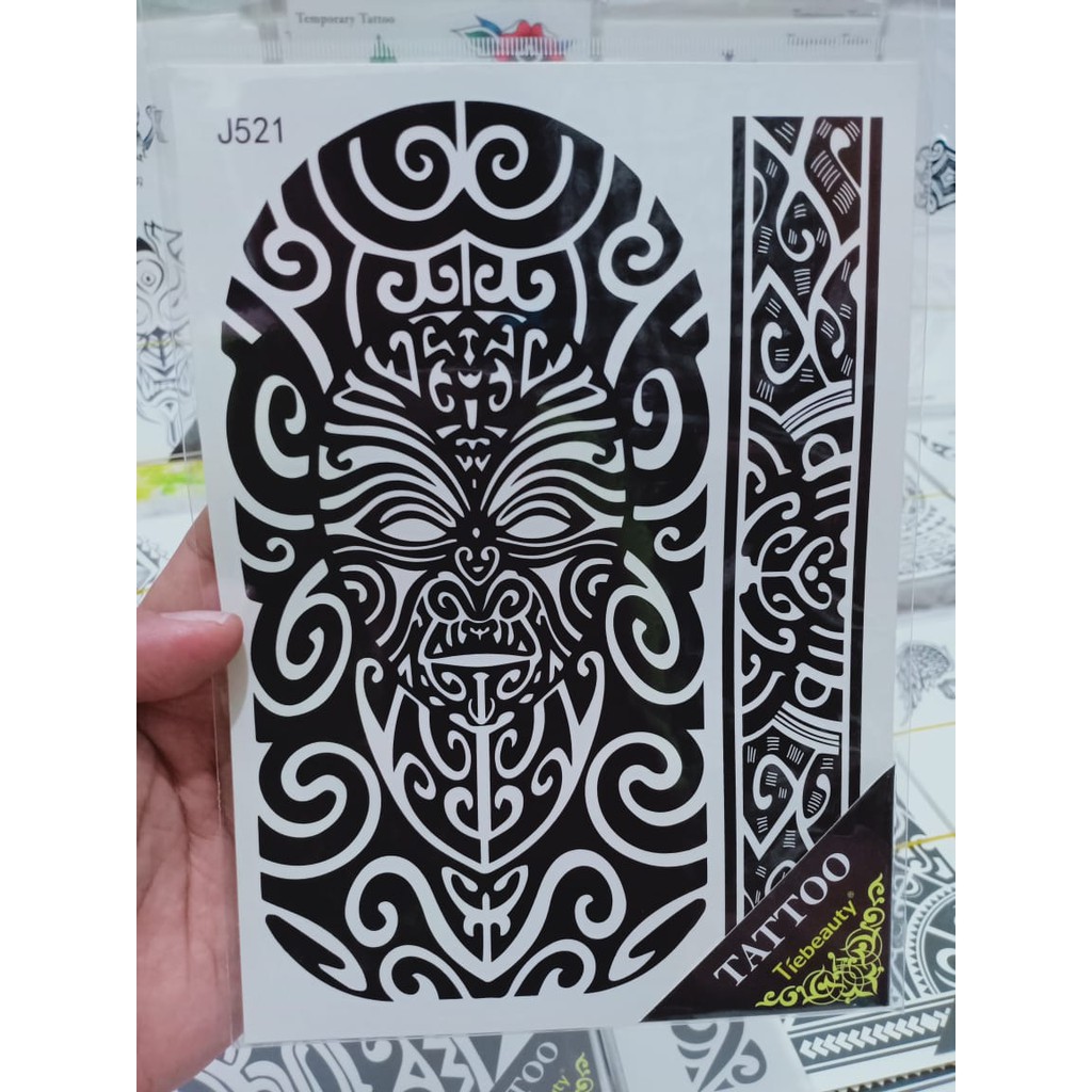 Jual Tatto Temporary Mesir orang Eskimo ukuran 21x15 MODEL J | Shopee ...