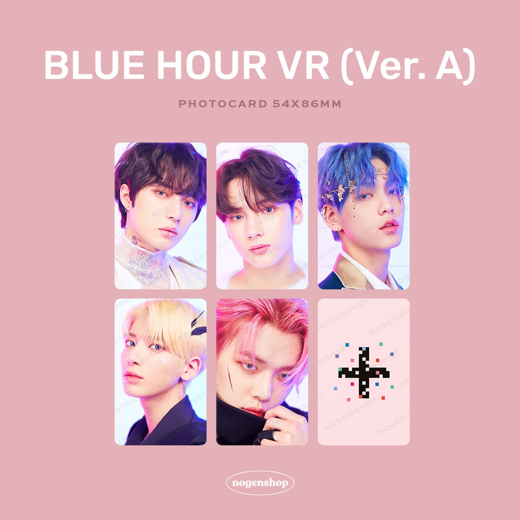 Jual PHOTOCARD TXT BLUE HOUR VR [FANMADE] | Shopee Indonesia