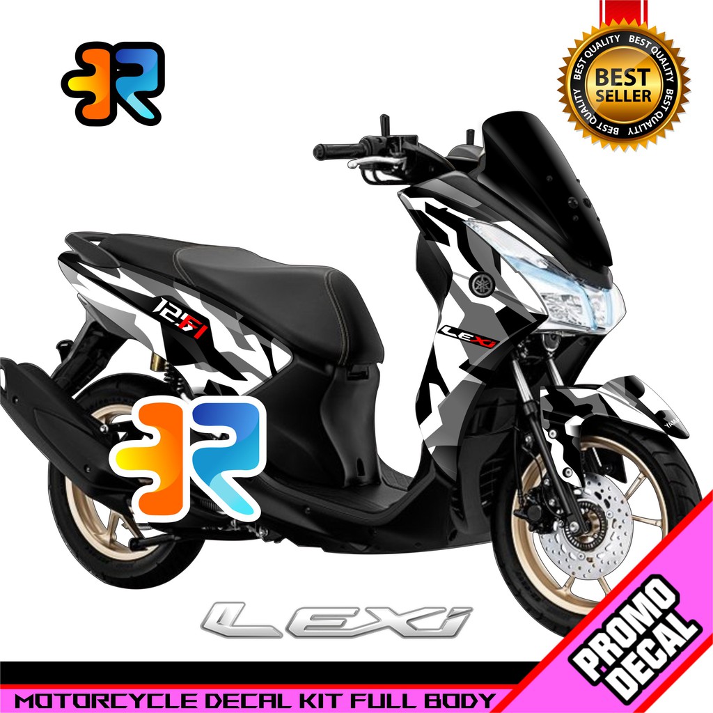 Jual Decal Motor Lexi Desain Camo Sticker Decal Full Body | Shopee ...