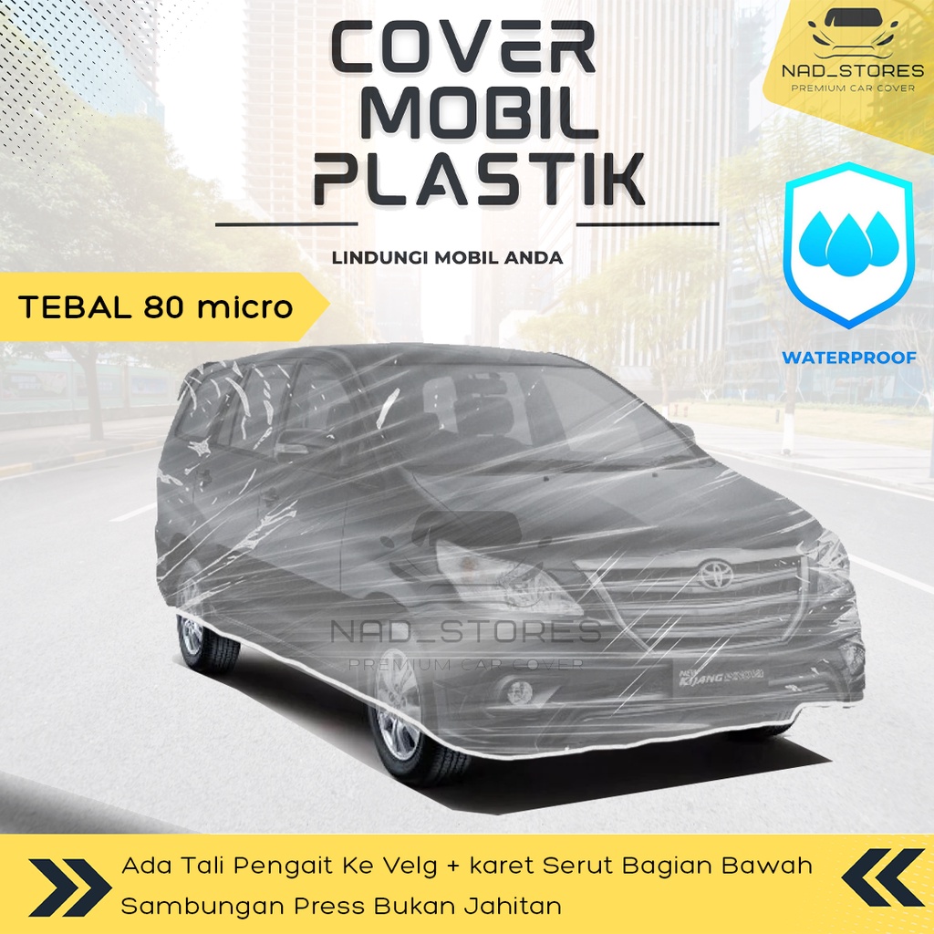 Jual Sarung Mobil Innova Plastik Cover Mobil kijang innova lama ...