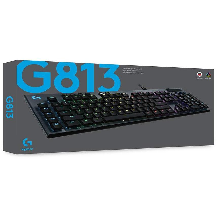Jual LOGITECH KEYBOARD G813 LIGHTSYNC RGB Mechanical Gaming Keyboard ...