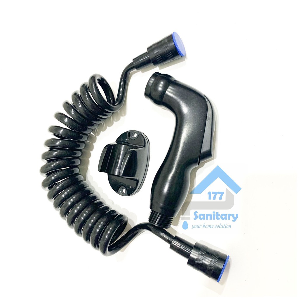 Jual Jet shower Toilet HITAM set 9908H-semprotan air kloset shower ...