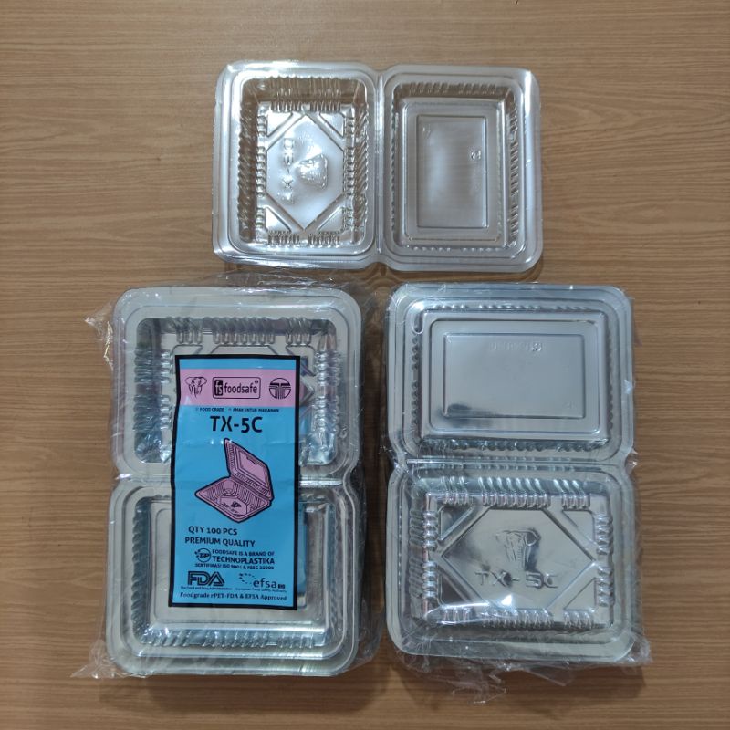 Jual Mika 5C Plastik Bening Jajan Kue Roti (1 Pak isi 100) | Shopee ...