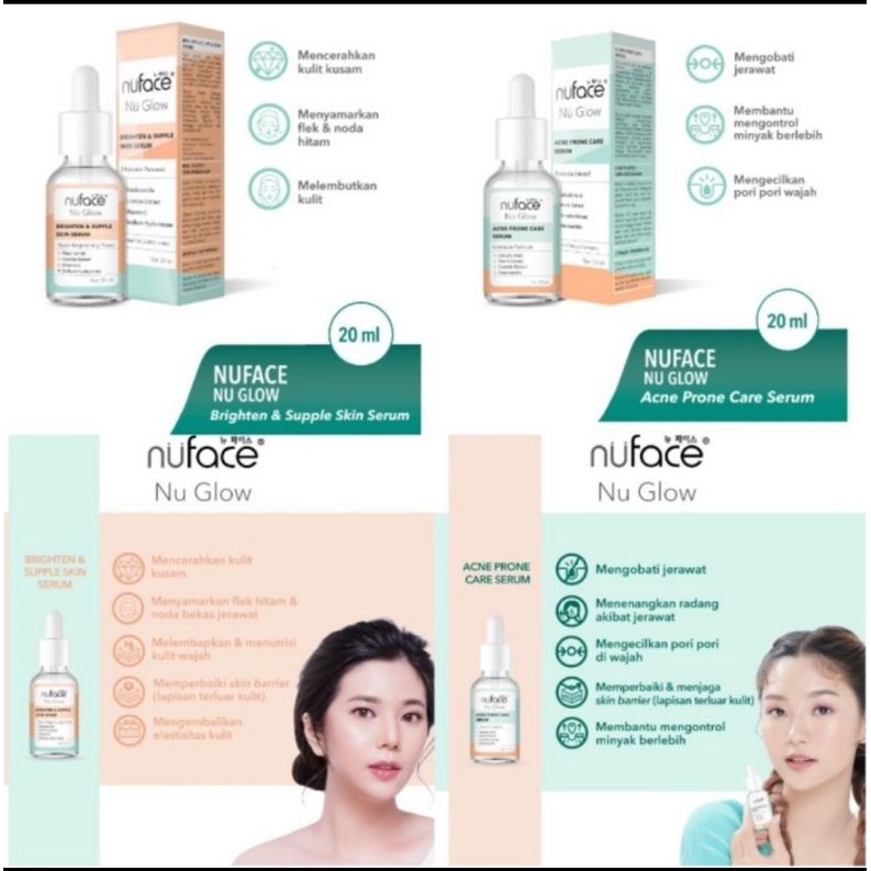 Jual Nuface Nuglow Serum wajah original 20ml | Shopee Indonesia