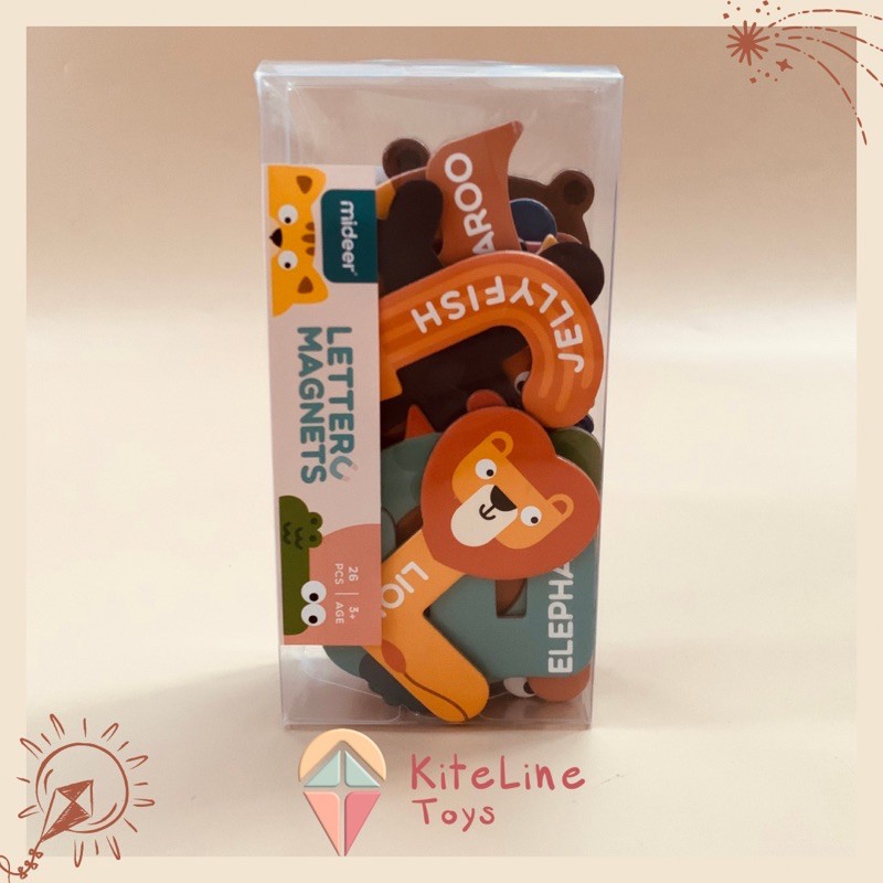 Jual Mideer Letter Magnets Mainan Magnet Huruf / Alphabet ABC Edukasi ...