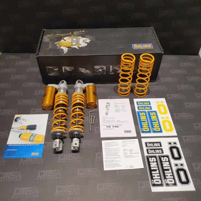 Jual Shockbreaker OHLINS Yamaha Xmax type YA 740 Original | Shopee ...