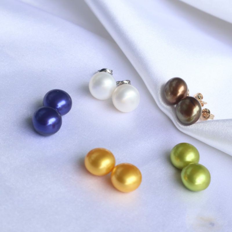 Jual Giwang pentul Mutiara air tawar original | Shopee Indonesia