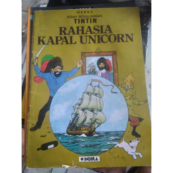 Jual TINTIN: edisi khusus 1978, Indira, kertas matt (art paper doff ...