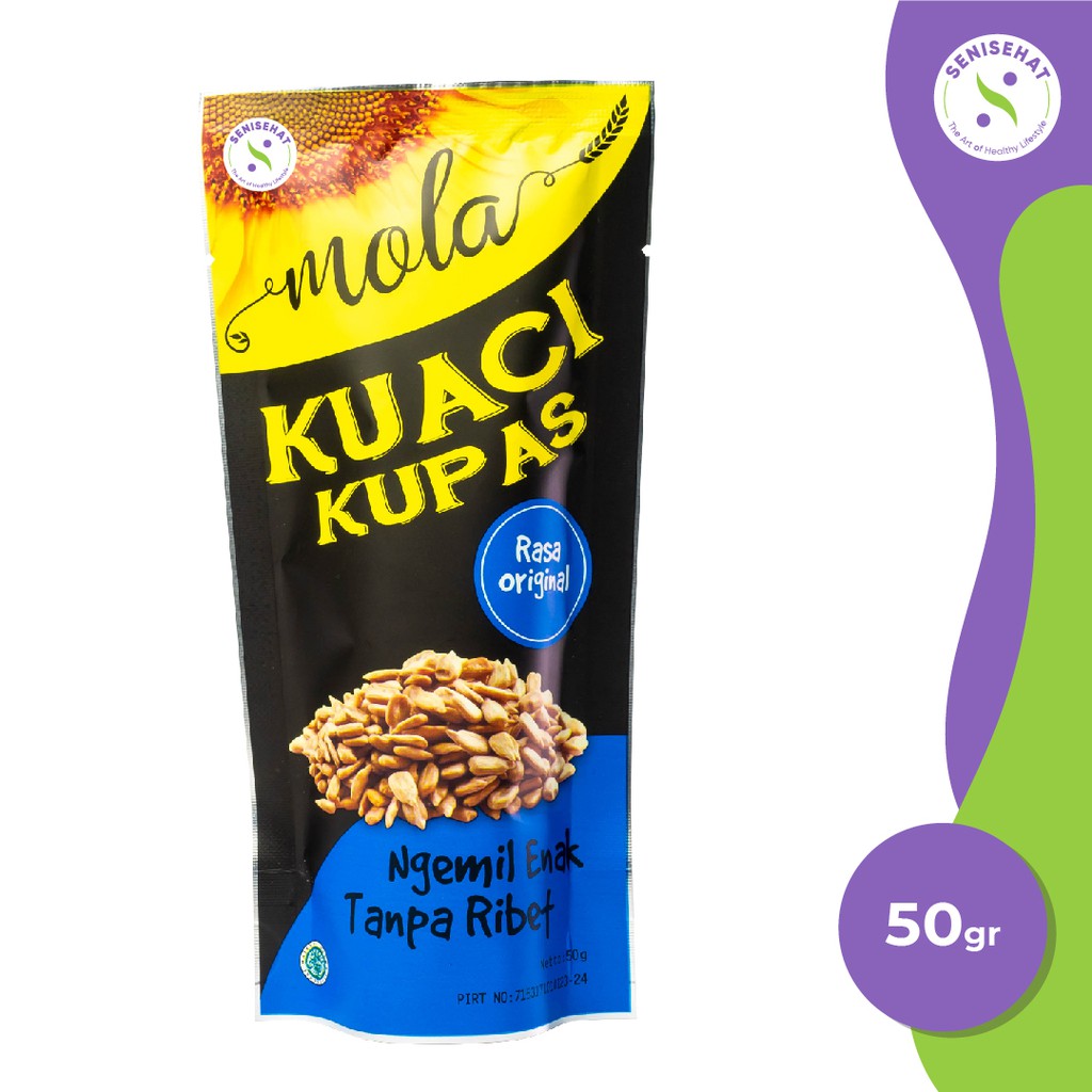 Jual Mola Kuaci Kupas Panggang Original/ kuaci biji bunga matahari ...