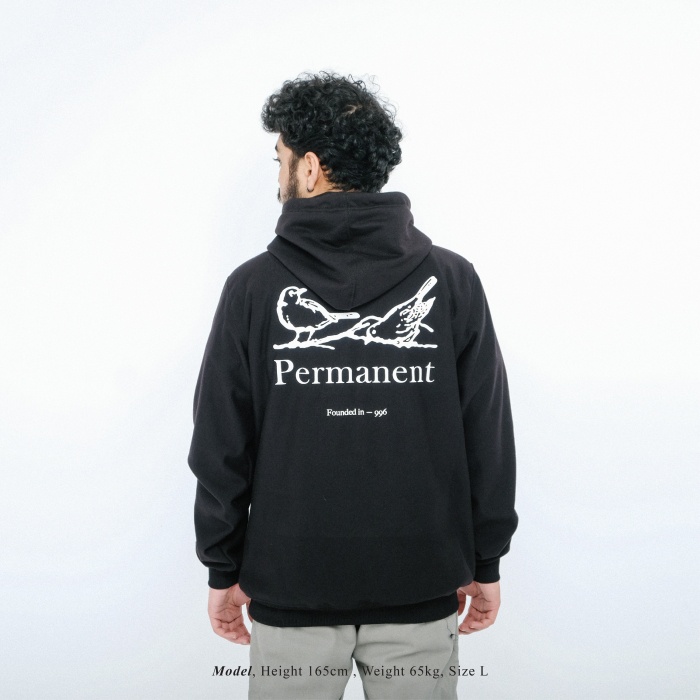 Jual UNKL347 Jacket Hoodie Hitam Model Simpel Bahan Fleece KRTT ...