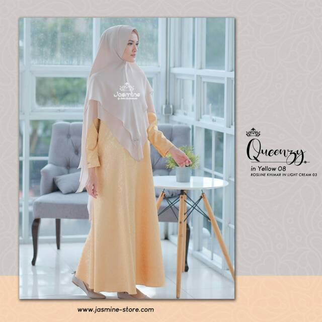 Jual Queenzy Gamis by Jasmine | Shopee Indonesia