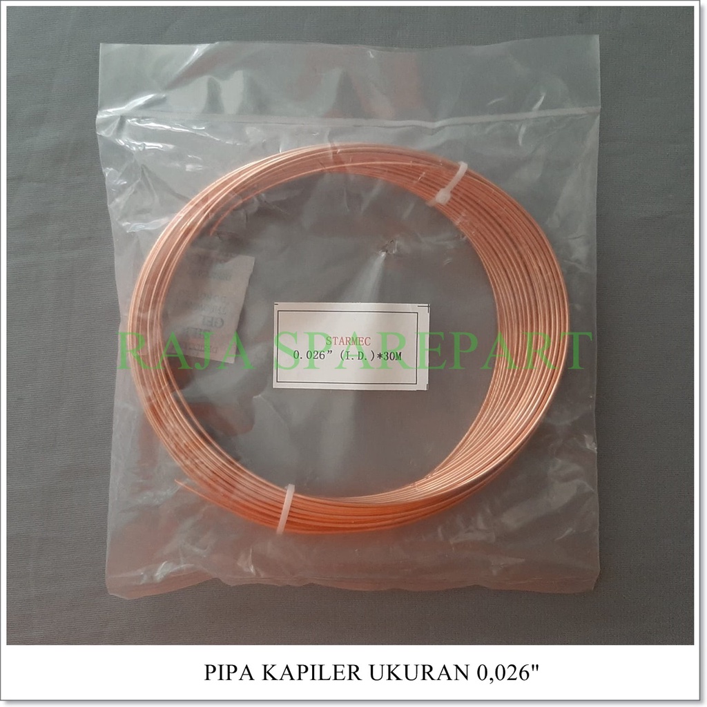 Jual Pipa Kapiler Ukuran 0.026 (1 Roll = 30meter) | Shopee Indonesia