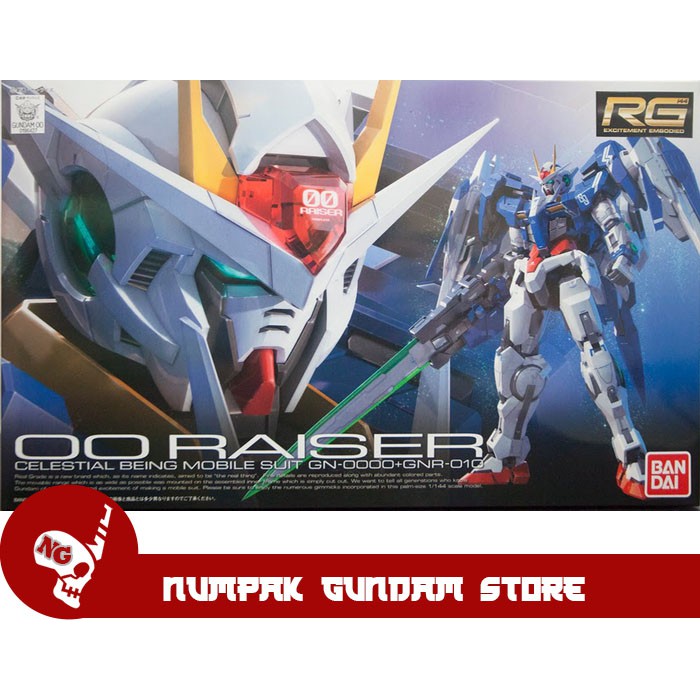 Jual Gundam 00 Raiser RG | Shopee Indonesia
