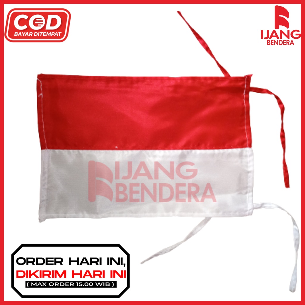 Jual [20 PCS] BENDERA MOTOR MERAH PUTIH | Shopee Indonesia