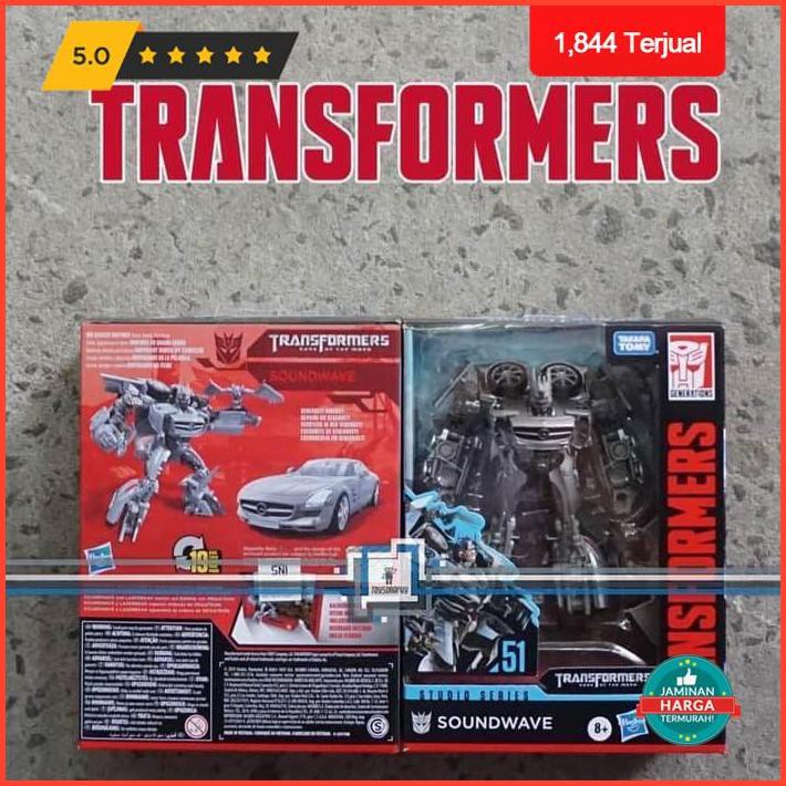 Jual Action Figure Transformers Studio Series - Soundwave Mercedes #51 ...