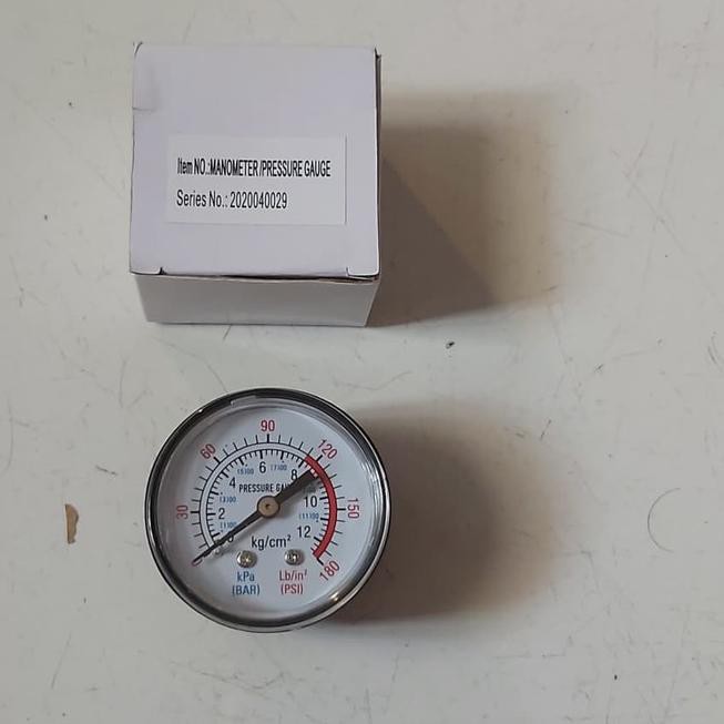 Jual Harga Termuraah-573 preasure gauge/ manometer baut tengah / drat ...