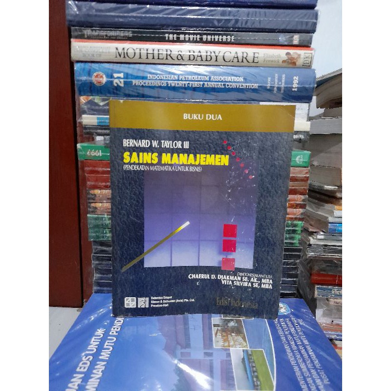 Jual ORIGINAL BUKU Sains Manajemen Pendekatan Matematika Untuk Bisnis ... Jual ORIGINAL BUKU Sains Manajemen Pendekatan Matematika Untuk Bisnis ...