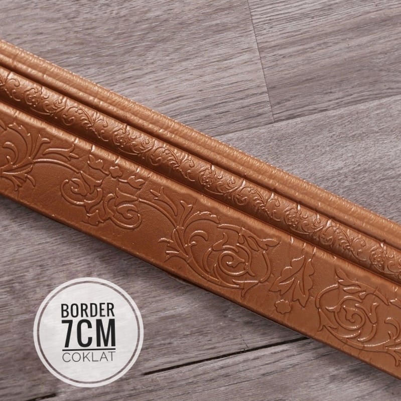 Jual [ NEW ] Wall Border List Foam 3D 8mm Wallpaper Tebal List Dinding ...