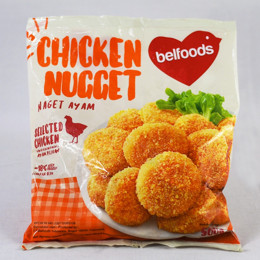 Jual Belfoods chicken nugget 500 gr | Shopee Indonesia