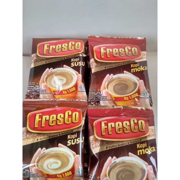 Jual kopi fresco 12 sachet (1 renteng) | Shopee Indonesia
