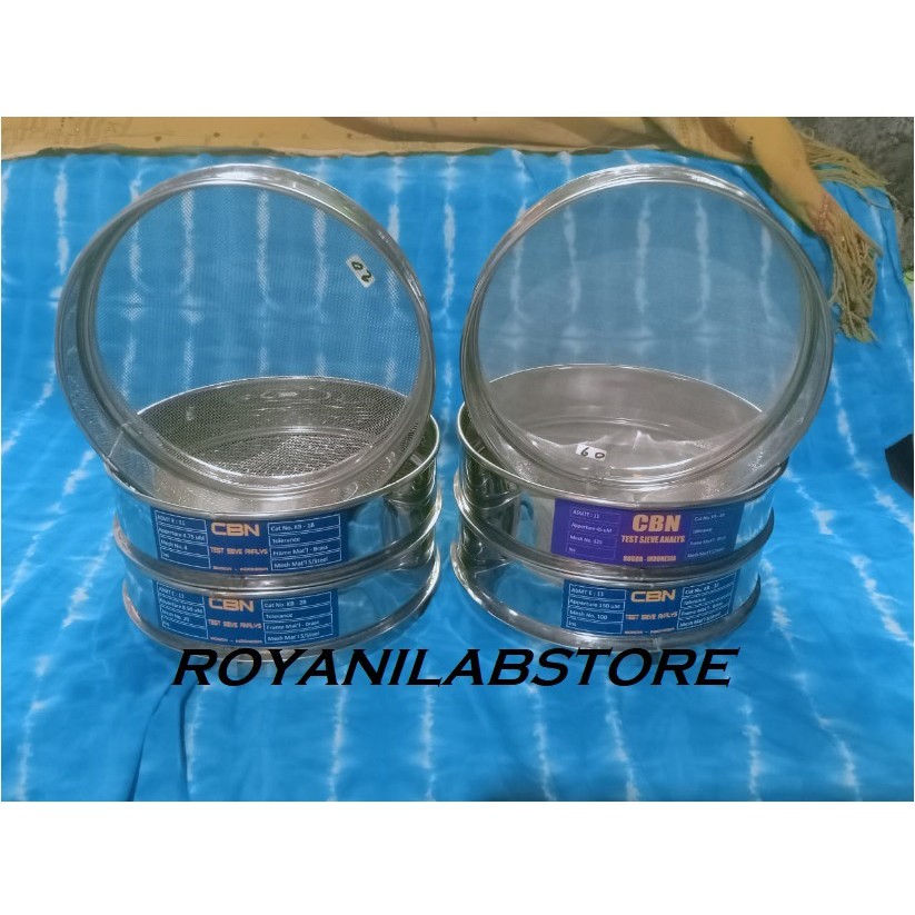Jual Test Sieve Mesh 70 (212 um )Sieve Ayakan Stainless mesh 70 ( 212 ...